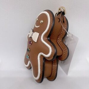 kate spade | Accessories | New Kate Spade Gingerbread Man Leather Key ...
